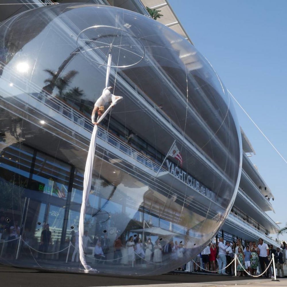 Bulle gonflable - Sphère sur mesure | JC Keller designer gonflable