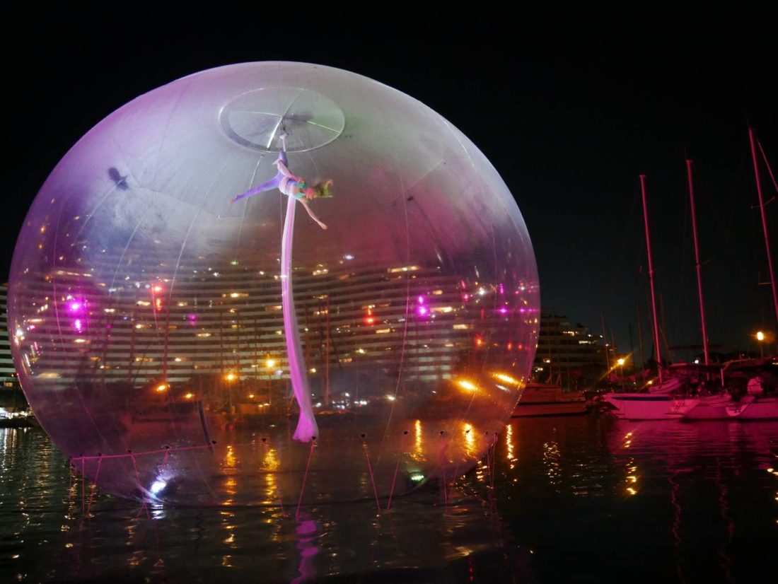 Bulle gonflable de spectacle - JC Keller - Designer gonflable