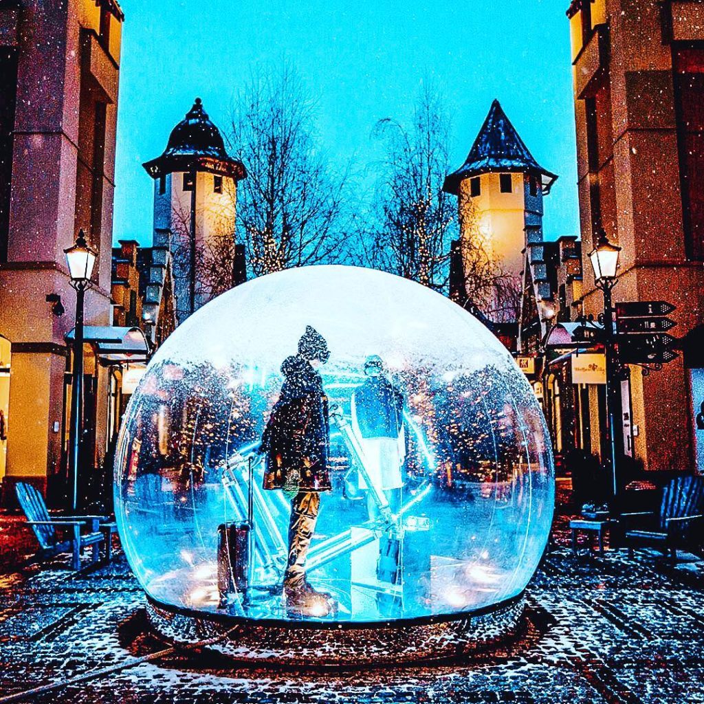 Bulle igloo gonflable - JC Keller - Designer gonflable